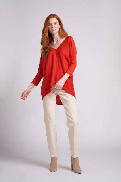 MARA | Women's Sweater with Pocket – Caldwell Collection